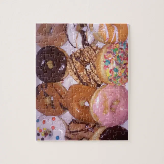 Donuts Donuts Donuts Jigsaw Puzzle | Zazzle
