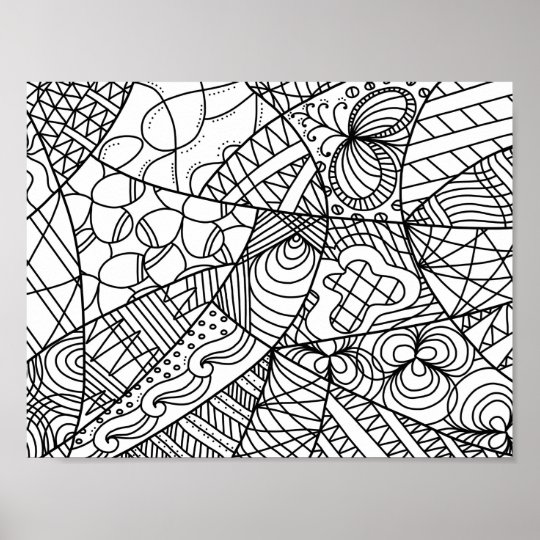 Doodle Art Poster | Zazzle.com