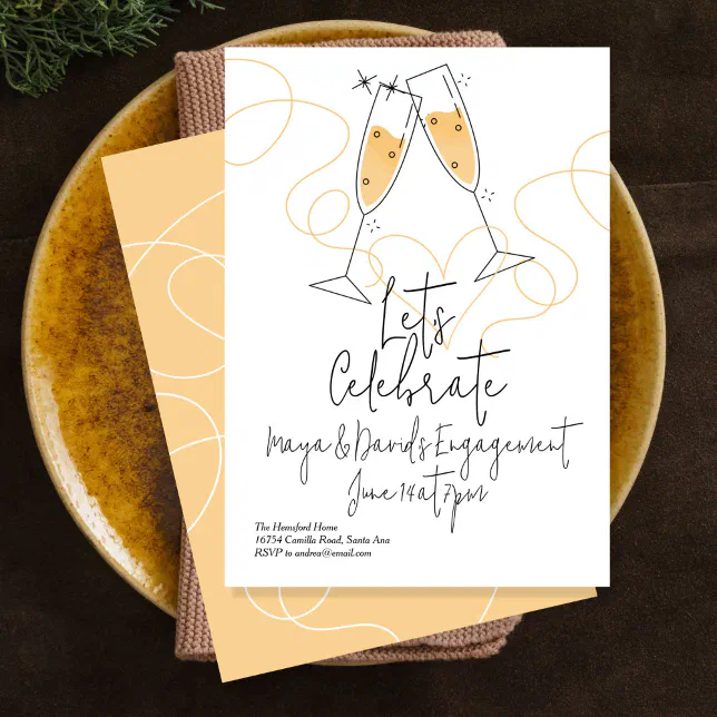 Doodle Celebration Invitation | Zazzle