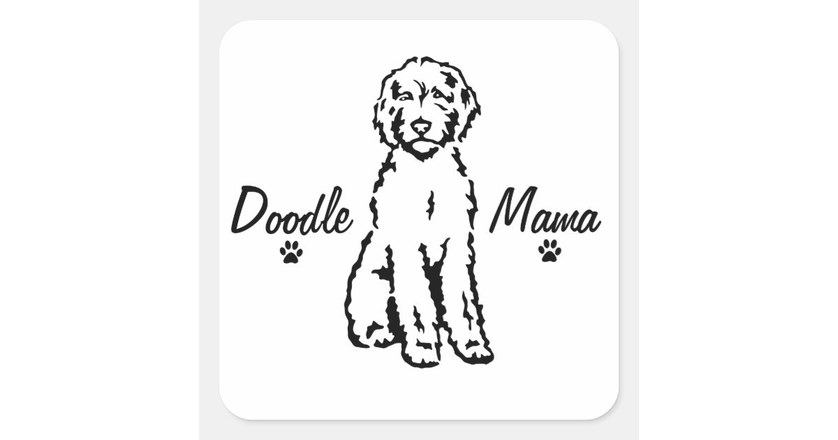 Doodle Mama Stickers | Zazzle