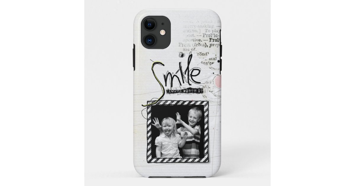 doodle photo iphone 5 case | Zazzle