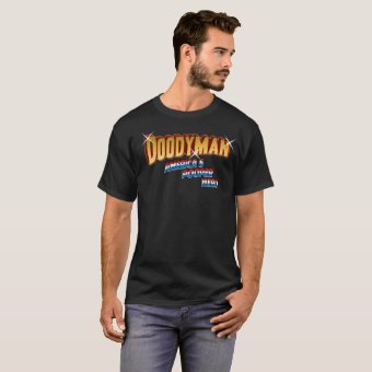 DoodyMan America's Pooper Hero T-Shirt | Zazzle
