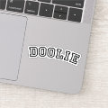 DOOLIE STICKER | Zazzle