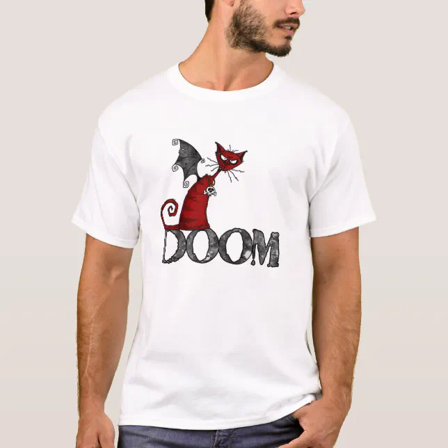 doom kitty T-Shirt | Zazzle