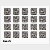 Doomsday Square Sticker | Zazzle