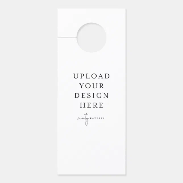 Door Hanger Card | Zazzle