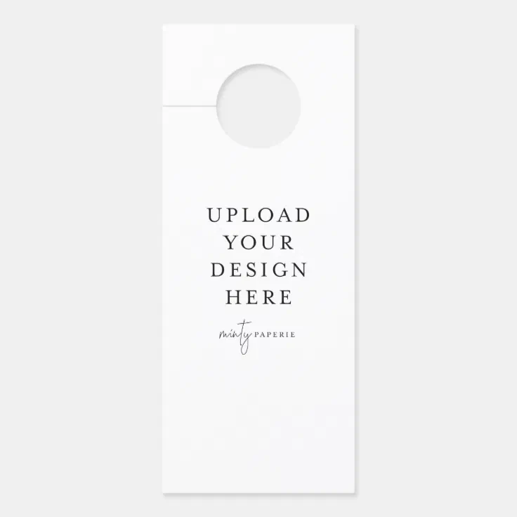 Door Hanger Card | Zazzle
