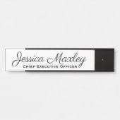 Door Signs for Office Simple Modern Business Sign | Zazzle