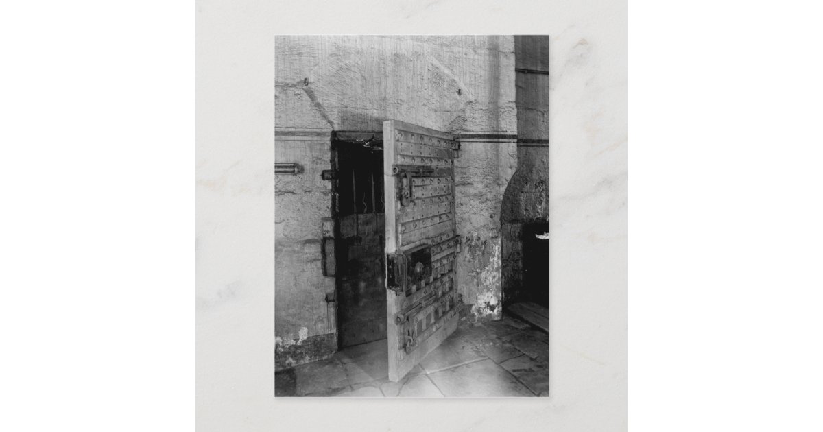Door to Newgate Prison Postcard | Zazzle