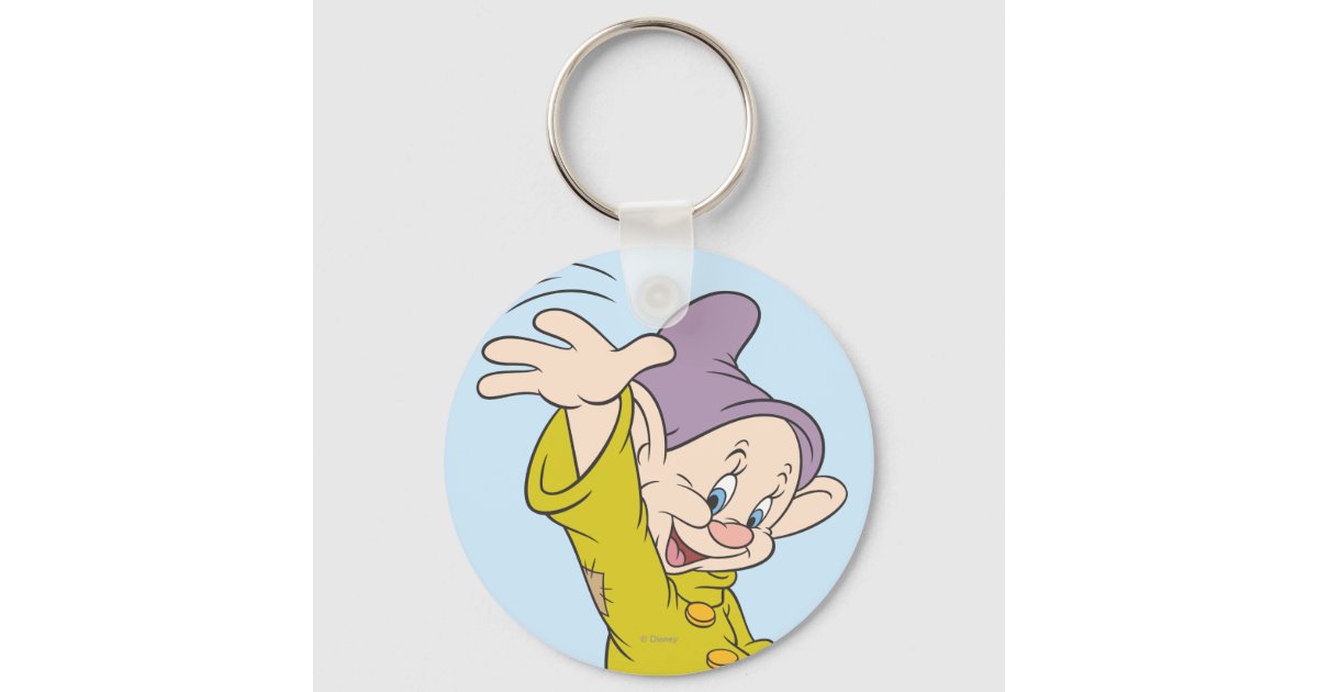 Dopey 4 keychain | Zazzle