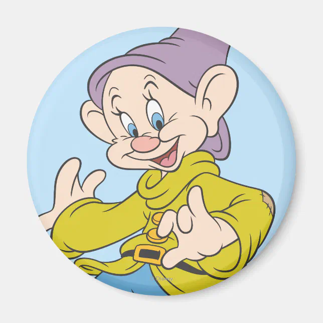 Dopey Dancing Magnet | Zazzle