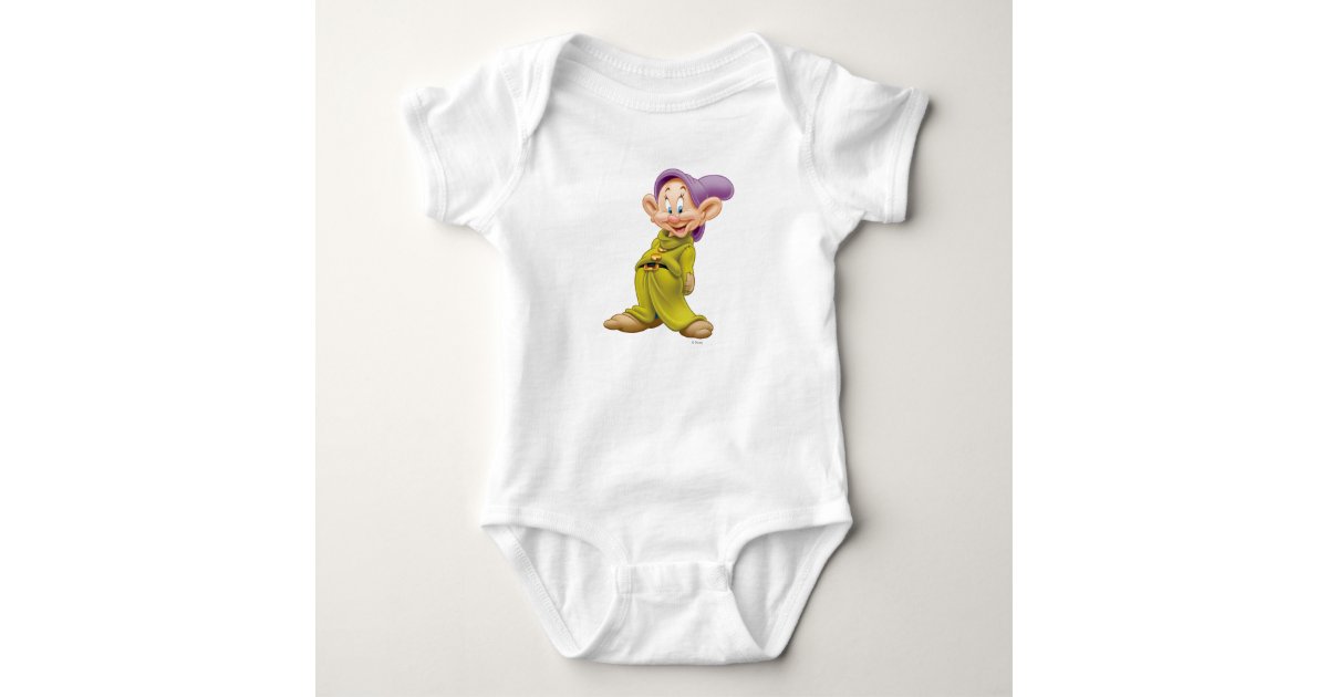 Dopey Standing Baby Bodysuit | Zazzle
