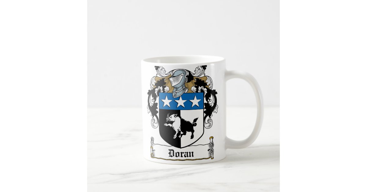 Doran Family Crest Coffee Mug | Zazzle