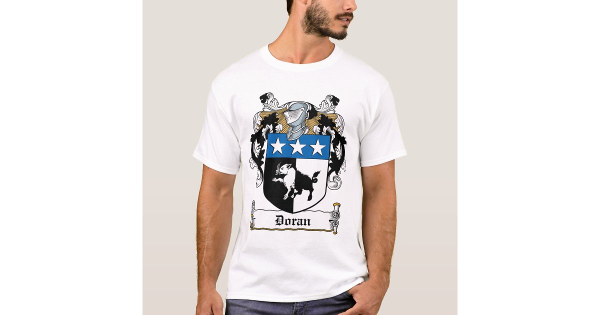 Doran Family Crest T-Shirt | Zazzle