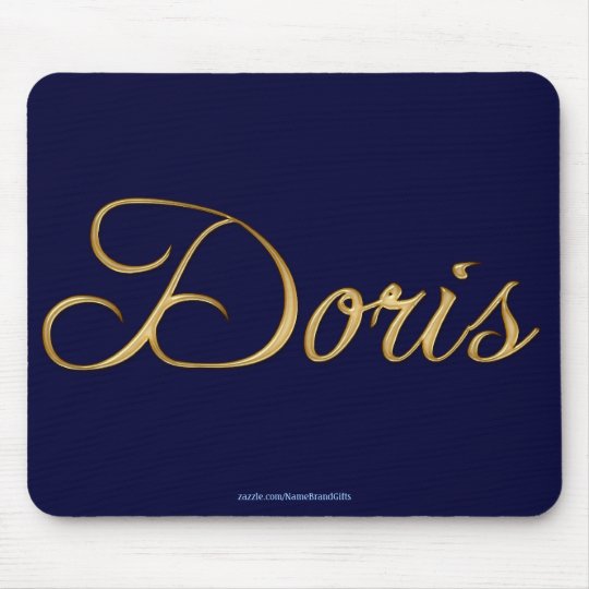 DORIS Name-Branded Personalised Gift Mousepad | Zazzle.com