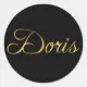 DORIS Name Branded Personalised Gift Stickers | Zazzle