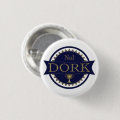 Dork Award Round Badge Pinback Button | Zazzle