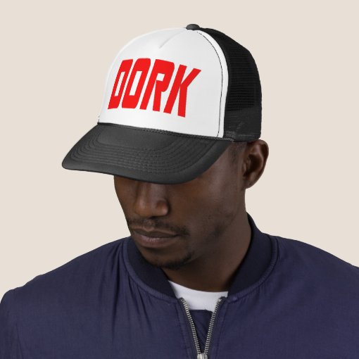 DORK TRUCKER HAT | Zazzle