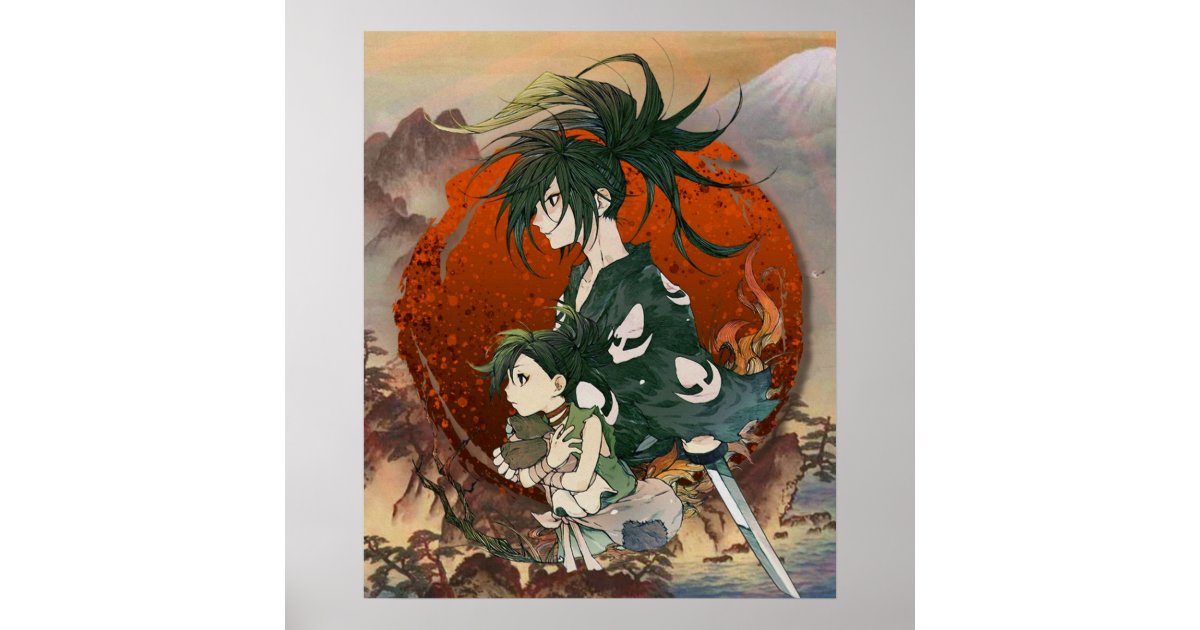 Dororo and hyakkimaru poster | Zazzle