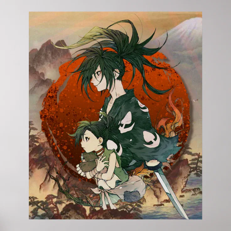 Dororo and hyakkimaru poster | Zazzle