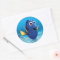 Dory | Finding Dory Classic Round Sticker | Zazzle