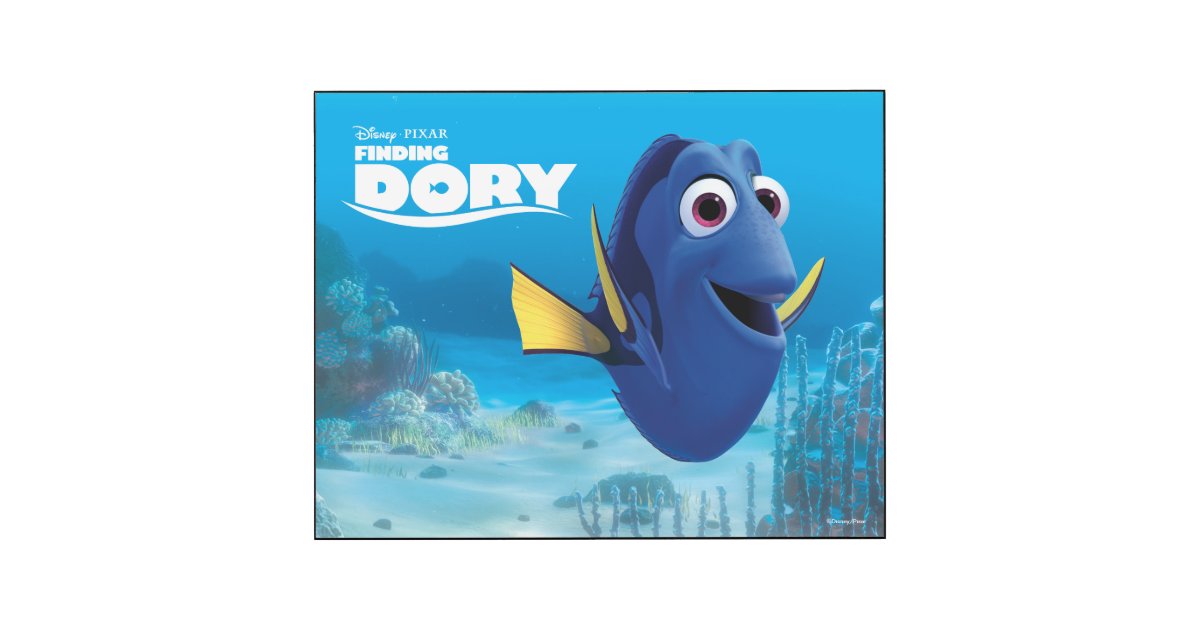 Dory | Finding Dory Wood Wall Art | Zazzle