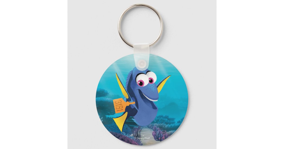 Dory | Finding Who Keychain | Zazzle