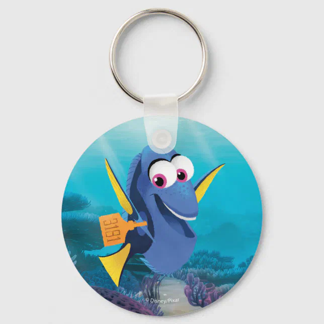 Dory | Finding Who Keychain | Zazzle
