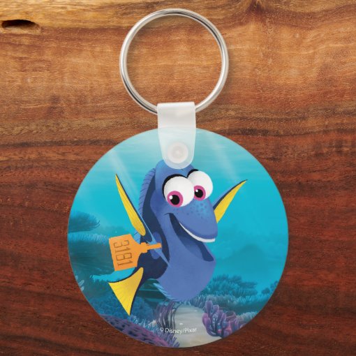 Dory | Finding Who Keychain | Zazzle