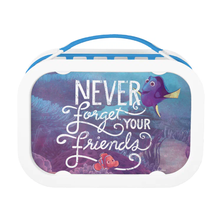 Dory & Nemo | Never Forget Your Friends Lunch Box | Zazzle