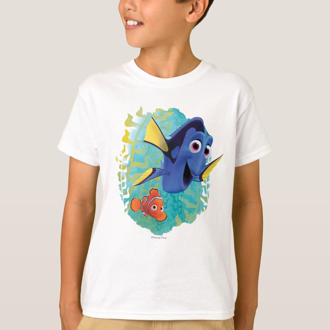 Dory & Nemo | Swim With Friends T-Shirt | Zazzle