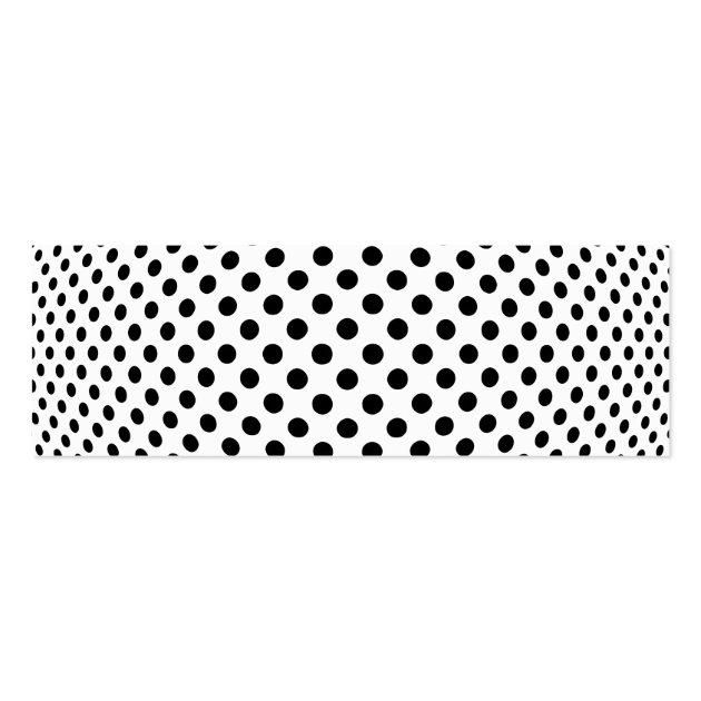Dot Optical Illusion Business Cards