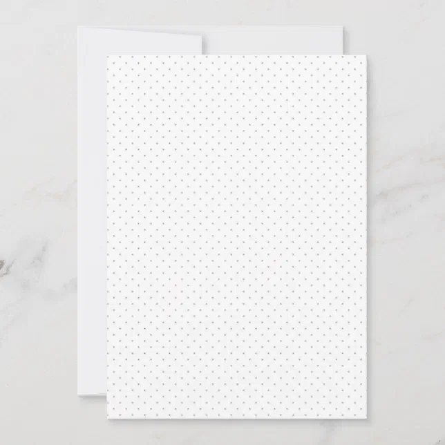 Dot, White Smoke Invitation | Zazzle