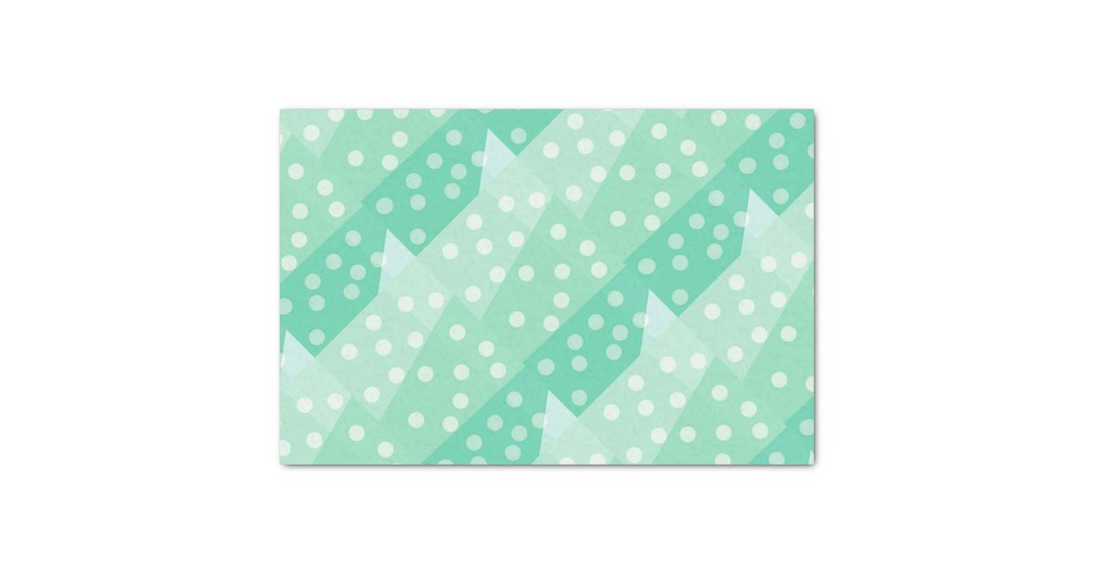 Dots and Spots Slanted Pattern Tissue Paper | Zazzle