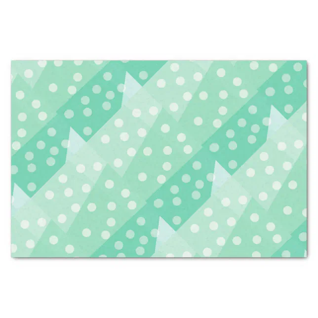 Dots and Spots Slanted Pattern Tissue Paper | Zazzle