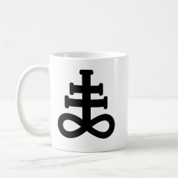 Double Black Brimstone Symbol Mug | Zazzle