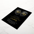 Double Celebration Joint Birthday Party Foil Invitation | Zazzle