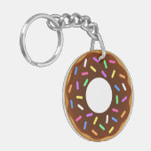 Double Donut Keychain | Zazzle