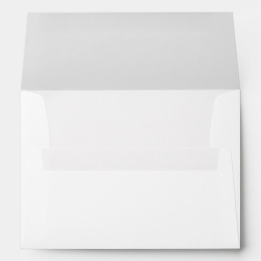 Double Gold Wedding Ring Wedding Invitation Envelo Envelope | Zazzle