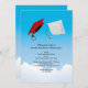 Double Graduation Hat Toss 3 Vertical Invitation | Zazzle