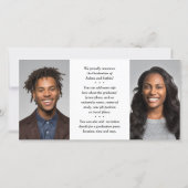 Double Graduation Two Graduates Photos Joint Announcement | Zazzle
