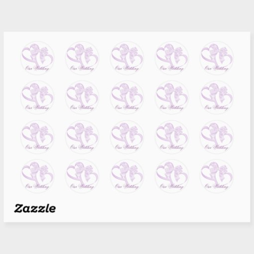 Double Heart Sticker | Zazzle
