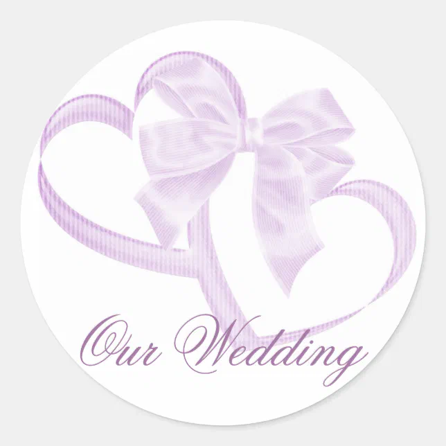 Double Heart Sticker | Zazzle