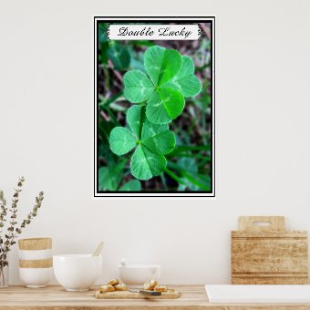 Double Lucky - Poster | Zazzle