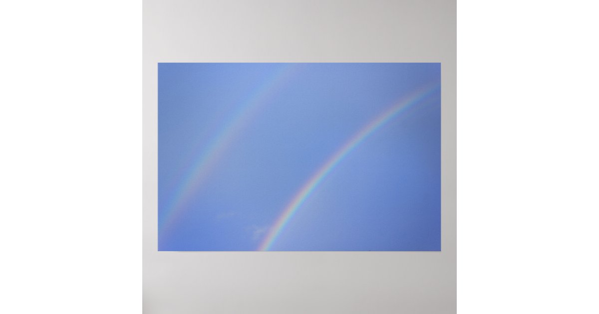 Double Rainbow Poster | Zazzle