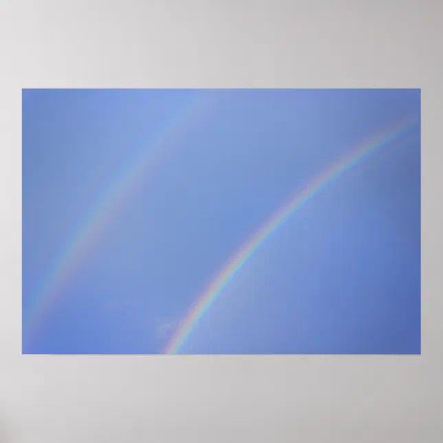 Double Rainbow Poster | Zazzle