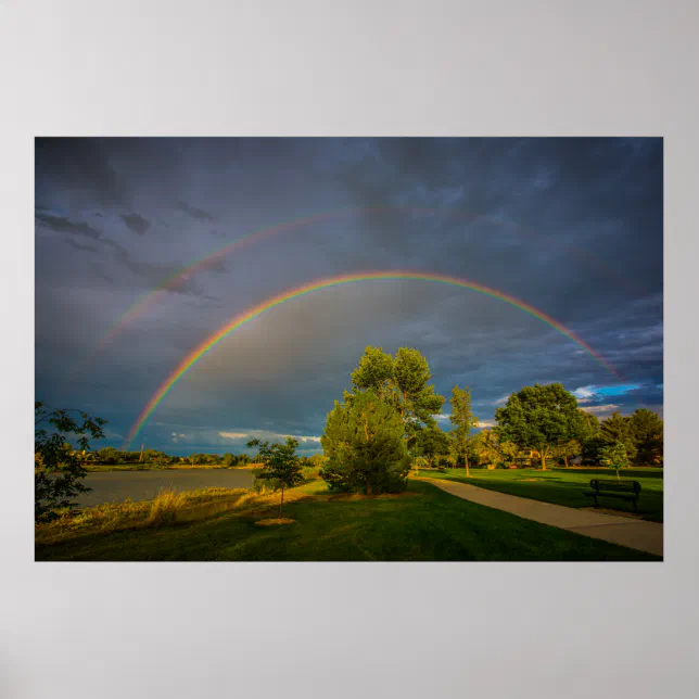 Double Rainbow Poster | Zazzle