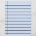 Double Sided Blank Lined Writing Paper | Zazzle