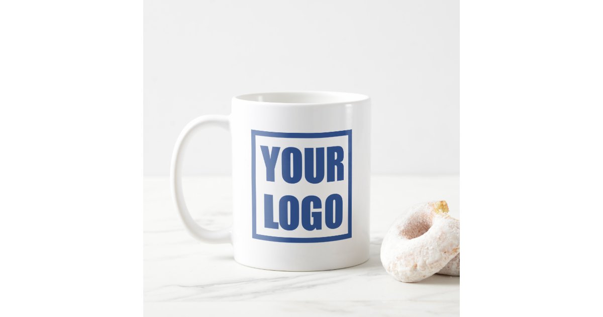 Double Sided Business Logo Mug | Zazzle