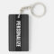 Double sided keychain | Personalize two sides | Zazzle